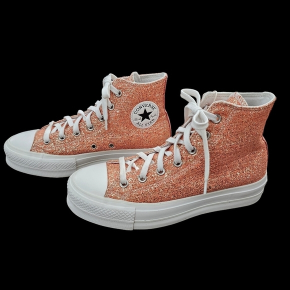 Converse | Shoes | Converse Ctas Lift Hi Healing Clay Light Gold ...